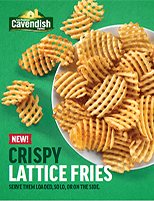 3/8" Straight Cut Fries | Cavendish Farms Foodservice